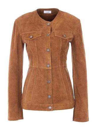 Haikure Blouson En Cuir - Marron