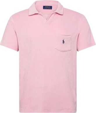 Polo Ralph Lauren Homme, Tops, Rose, Taille: M Polo en maille