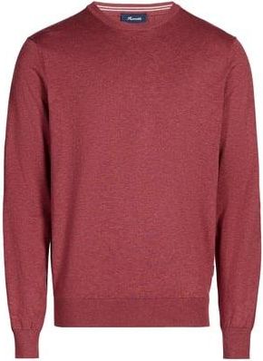 Fa&ccedil;onnable Pull en coton et soie