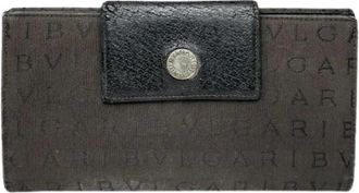 Bulgari Portefeuille Serpenti Pre-owned - Femme - Pre-owned - Noir - Taille: ONE Size