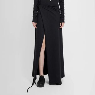 Ann Demeulemeester Marlene Long Wrap Skirt