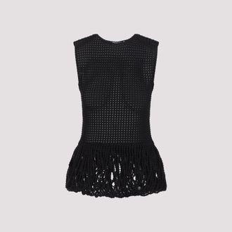 Alaia Peplum Tank Top