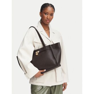 Michael Kors Handtasche MICHAEL Michael Kors Hamilton 30F6GNXT7L Dunkelbraun
