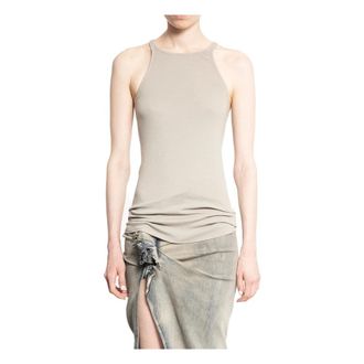 Rick Owens Femme, Tops, Gris, Taille: 40 FR Racer Back Tank