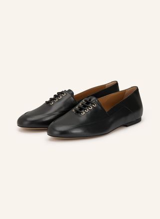 Jil Sander Loafer schwarz