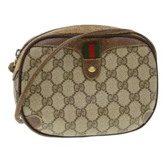 Gucci Pre-owned Vintage Umh&auml;ngetasche - - Pre-owned - Damen - Beige - ONE SIZE