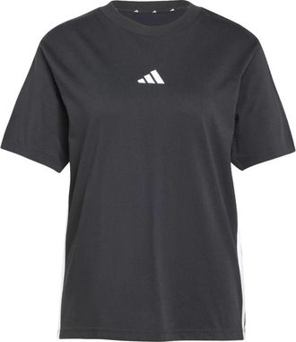 adidas Femme, Sport, Noir, Taille: 36 FR 3-Stripes SJ Tee