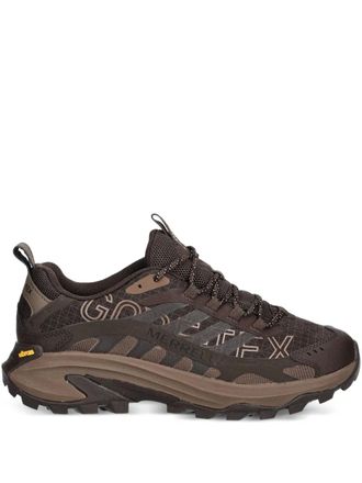 Merrell baskets Moab Speed 2 Gore-Tex &agrave; motif grille - Marron