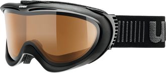 Uvex Erwachsene Skibrille Comanche Pola, Black Mat, One Size, 5510962321