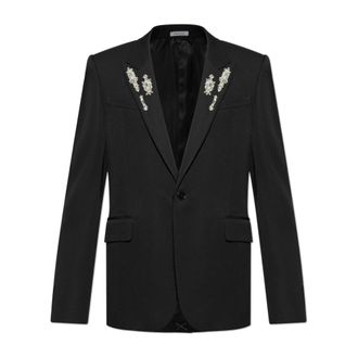 Alexander McQueen Herren, Jacken, Schwarzk, MGr&ouml;&szlig;e