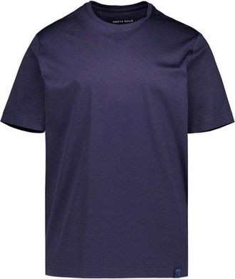 North Sails Herren T-Shirt blau Baumwolle