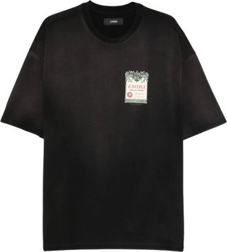 Amiri Homme, Tops, Noir, Taille: 2XL T-Chemises
