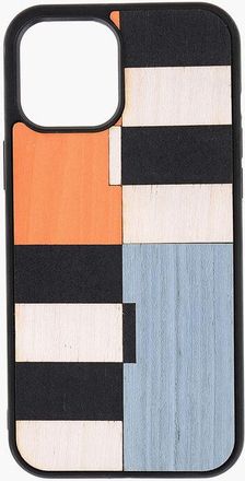 Wood'd Wooden BROKEN Iphone 12 Pro Max Hard Case size Unica