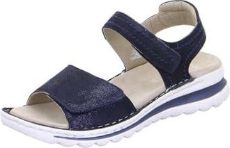 Ara Femme Tampa Sandale, Bleu, 37 EU