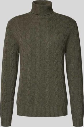 Christian Berg Rollkragenpullover aus Wolle-Kaschmir-Mix