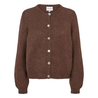 Americandreams Americandreams, Femme, Pulls, Brun, Taille: 44 FR Susan Alpaca Cardigan