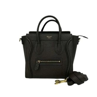 Celine Pre-owned Luggage Nano 2way Handbag - Femme - Pre-owned - Brun - Taille: ONE Size
