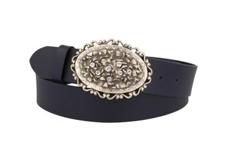 MGM Damen Gürtel 950-1095, Gr. 105, Schwarz (schwarz)