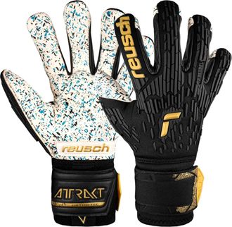 Reusch Attrakt Freegel Fusion Ortho-Tec Torwarthandschuhe f&uuml;r Erwachsene mit Evolution Negative Cut und un&uuml;bertroffenem Grip