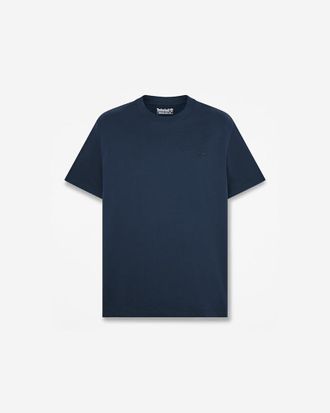Timberland Oyster River Kurzarm-T-Shirt mit regul&auml;rer Passform f&uuml;r Herren in Dunkelblau, Herren, Blau, Gr&ouml;&szlig;e