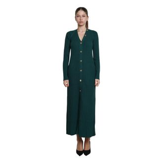 Twinset Damen, Kleider, Gr&uuml;n, SGr&ouml;&szlig;e