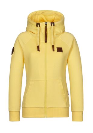 Naketano Damen Sweatjacke Brazzo, Farbe:ed Yellow Melange, Gr&ouml;&szlig;e:L