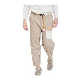 White Sand Lange Hose - - Trousers - Herren - Beige - L
