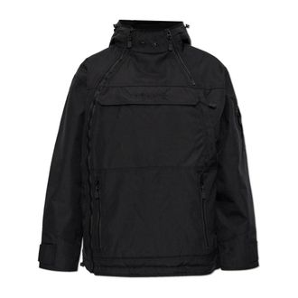 Coperni Asymmetric Parka - - Jackets - Damen - Schwarzk - XS