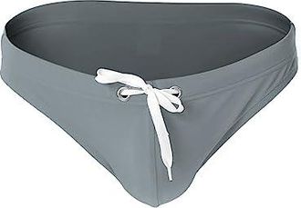 Generic Slips pour homme, avec cordon de serrage, short r&eacute;tro, confortable, sous-v&ecirc;tement uni, sous-v&ecirc;tements doux et &eacute;l&eacute;gants, anti-rayures, s&eacute;chage rapide, 