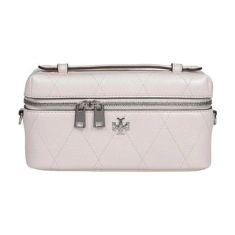 Tory Burch Femme, Sacs, Blanc, Taille: ONE Size Charlie Vanity Case
