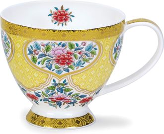 Dunoon Skye Tasse aus feinem Knochenporzellan, hergestellt in England (Kyoto)