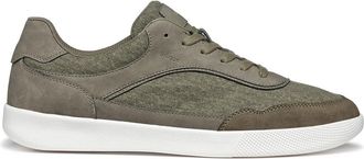 Geox Herren U RIETI A Sneaker, Sage, 46 EU