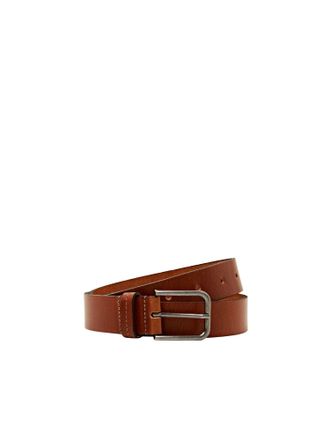 Esprit Herren 993EA2S303 Gürtel, 220/RUST Brown, 80
