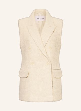 Mrs & Hugs Mrs & Hugs Blazerweste weiss