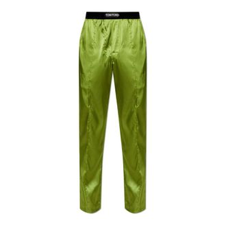 Tom Ford Seidenpyjamahose - - Nightwear & Lounge - Herren - Gr&uuml;n - XL