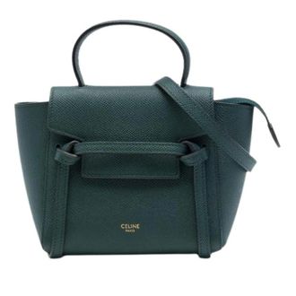 Celine Pre-owned Pico Belt Bag - Femme - Pre-owned - Vert - Taille: ONE Size