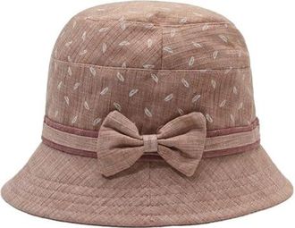 Generic Chapeau de maman dâge moyen pour femme printemps et automne dâge moyen extérieur vieille dame chapeau en tissu fin chapeau grand-mère, kaki, taille un