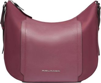 Piquadro Femme, Sacs, Rouge, Taille: ONE Size Circle Crossbody Bag