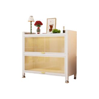 Generic Gro&szlig;z&uuml;giger Aufbewahrungsschrank, Schubladenelement aus Kohlenstoffstahl mit nach innen &ouml;ffnenden, verdeckten T&uuml;ren und verstellbaren F&uuml;&szlig;en, geeignet 