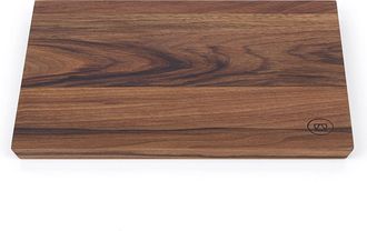 Anton Doll Holzmanufaktur Brotzeitbrett Leopold, Naturprodukt 100%, handgefertigtes Schneidebrett aus Massivholz (Nussbaum)