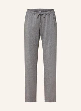 Hanro Schlafhose Natural Elegance grau
