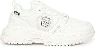 Philipp Plein Homme, Chaussures, Blanc, Taille: 44 EU Baskets