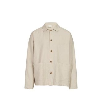 Les Deux Chemise droite en lin et coton