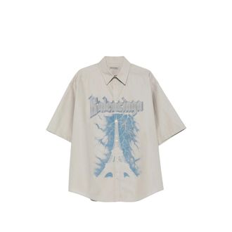 Balenciaga Eiffel Tower Graphic Shirt