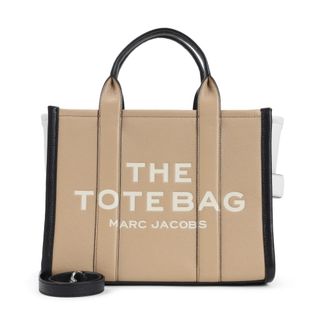 Marc Jacobs Femme, Sacs, Beige, Taille: ONE Size The Colorblock Medium Tote Bag