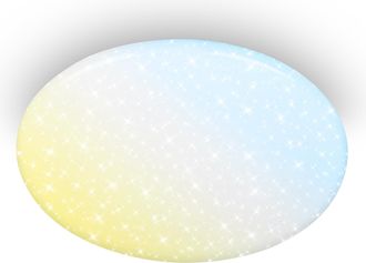 Briloner LED Deckenlampe mit Fernbedienung, dimmbar, Nachtlicht, warmwei&szlig; bis kaltwei&szlig;, ultra hell, LED Lampe, Deckenleuchte, Wohnzimmerlampe, K&uuml;chenlampe, Dec