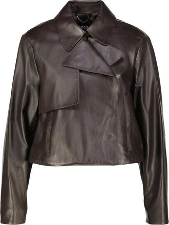 BOSS Damen Lederjacke SARCAE