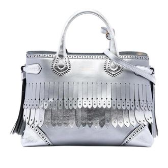 Burberry Pre-owned The Banner Tote Bag - Femme - Pre-owned - Gris - Taille: ONE Size