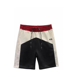 GCDS Color Block Long Shorts - - Shorts - Herren - Schwarzk - 2XL