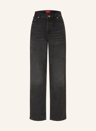 HUGO BOSS Hugo Straight Jeans 937_15 schwarz